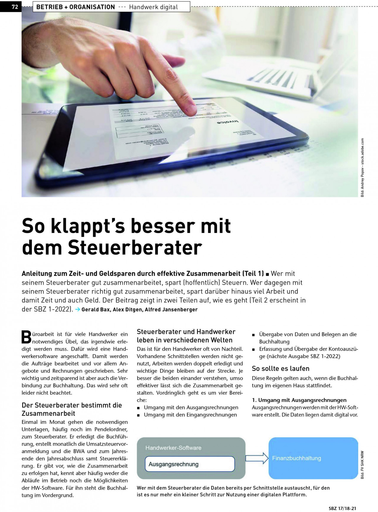 So klappt’s besser mit dem Steuerberater - Label Software
