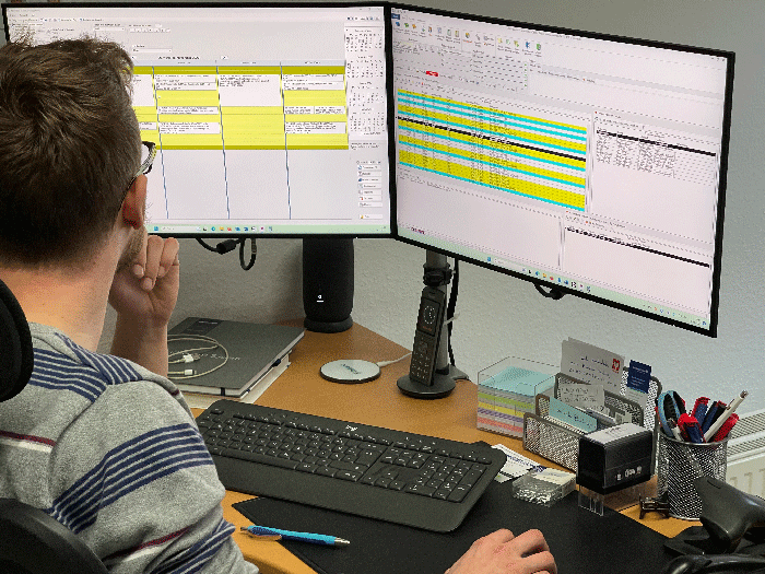 Digital schon beim Start - Label Software
